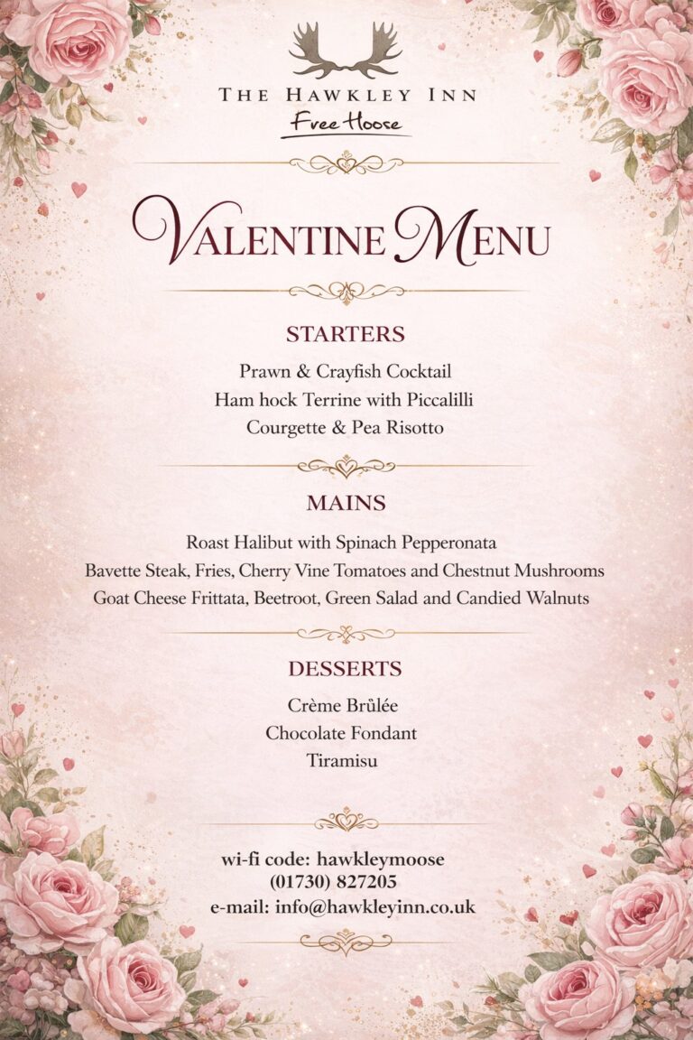 Home - Hawkley Inn, Petersfield, Hampshire.